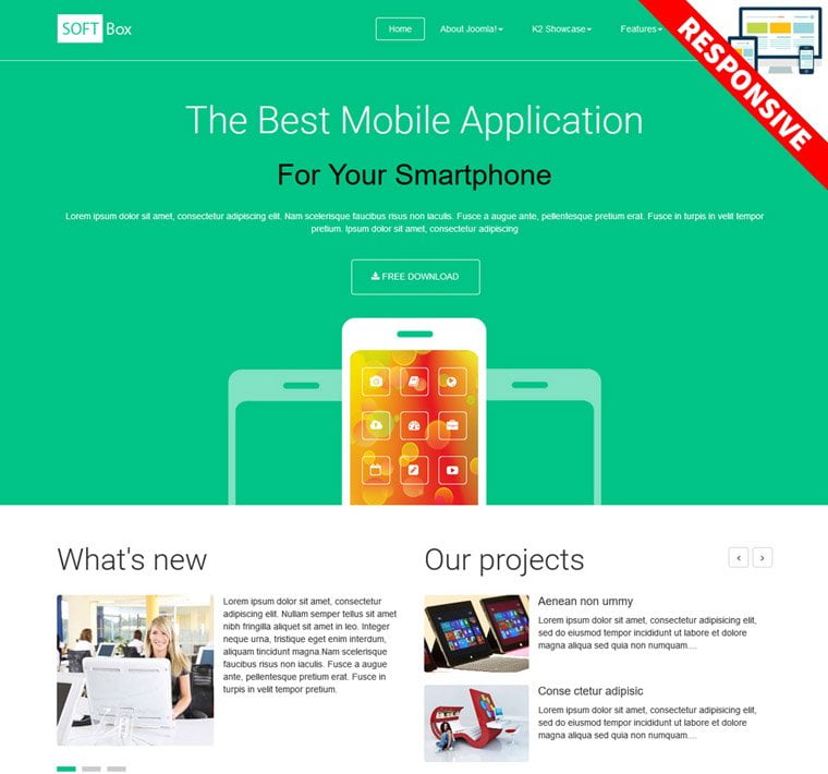SoftBox Joomla Template - Joomla Templates and Extensions Provider