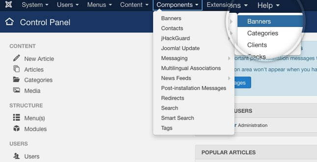 How to add banners to Joomla sites - BestAddon