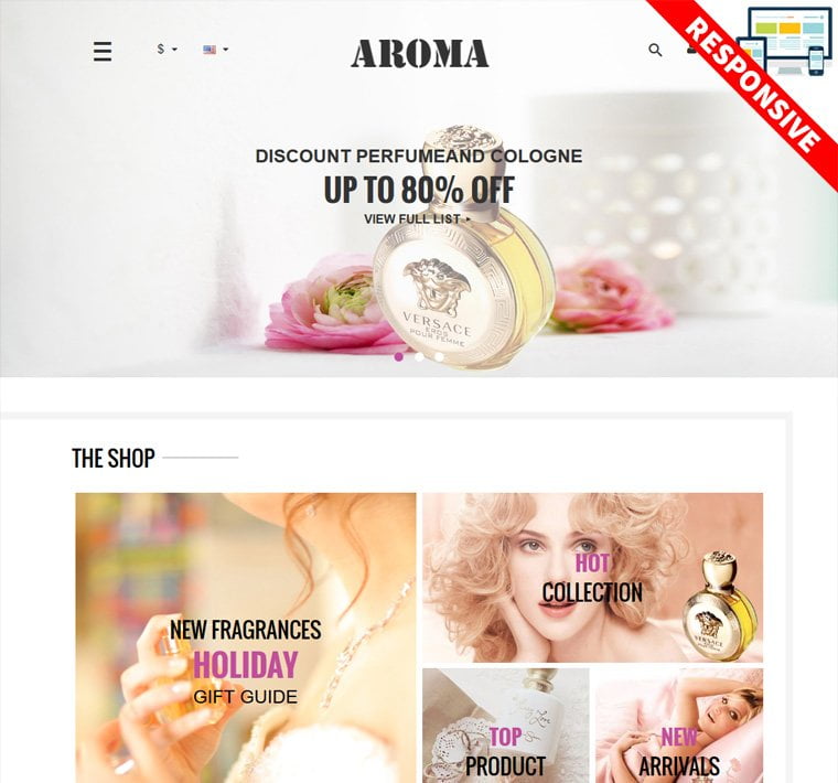 Aroma Theme - Prestashop Themes and Modules Provider