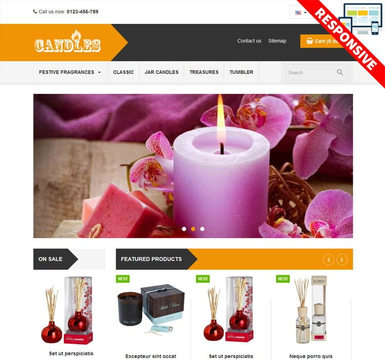Candles Theme - Prestashop Themes and Modules Provider