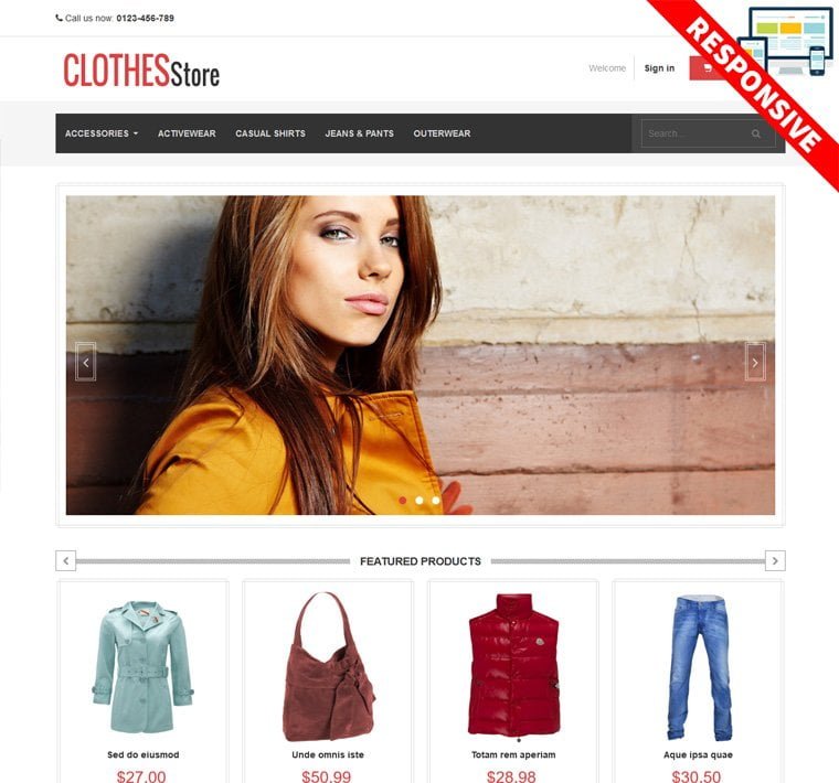 Clothes Theme - Prestashop Themes and Modules Provider