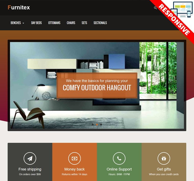 Furnitex Theme - Prestashop Themes and Modules Provider