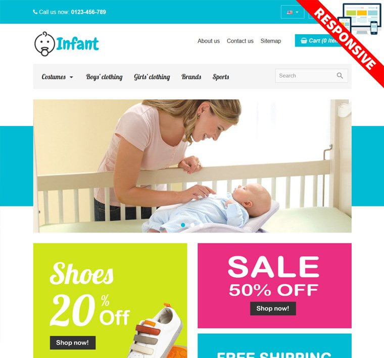 Infant Theme - Prestashop Themes and Modules Provider