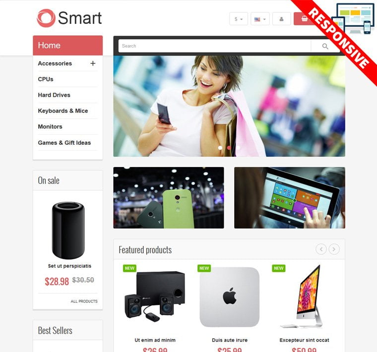 Smart Theme - Prestashop Themes and Modules Provider