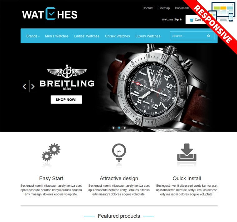 Watches Theme - Prestashop Themes and Modules Provider