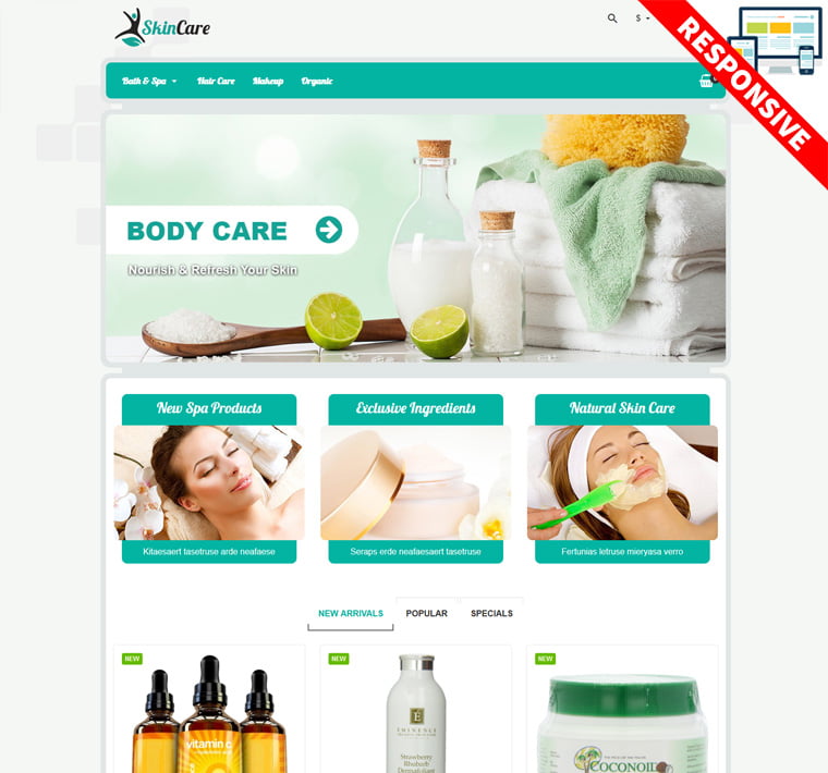 SkinCare Theme - Prestashop Themes and Modules Provider