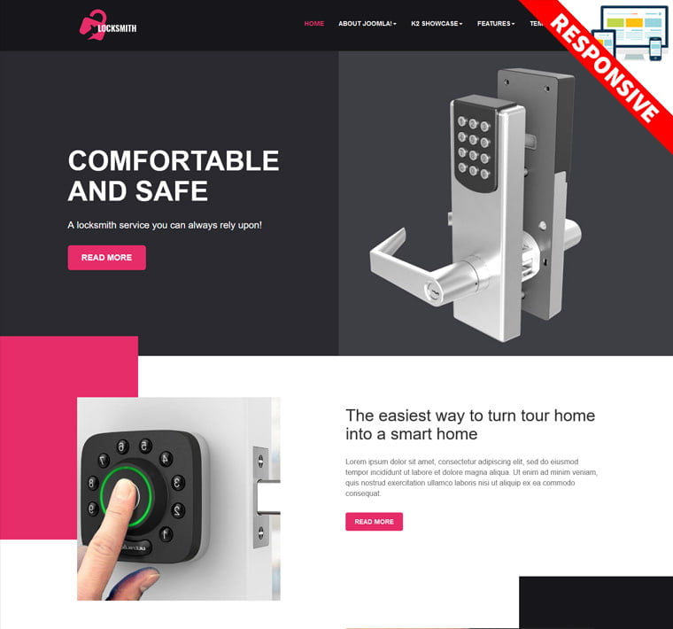 Locksmith Template - Joomla Templates and Extensions Provider