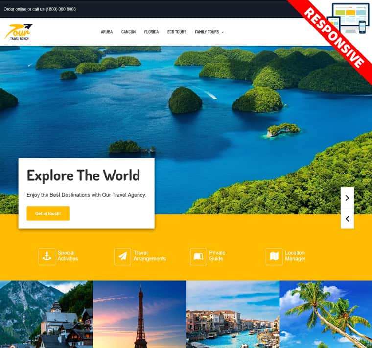 Travel Theme - Prestashop Themes and Modules Provider