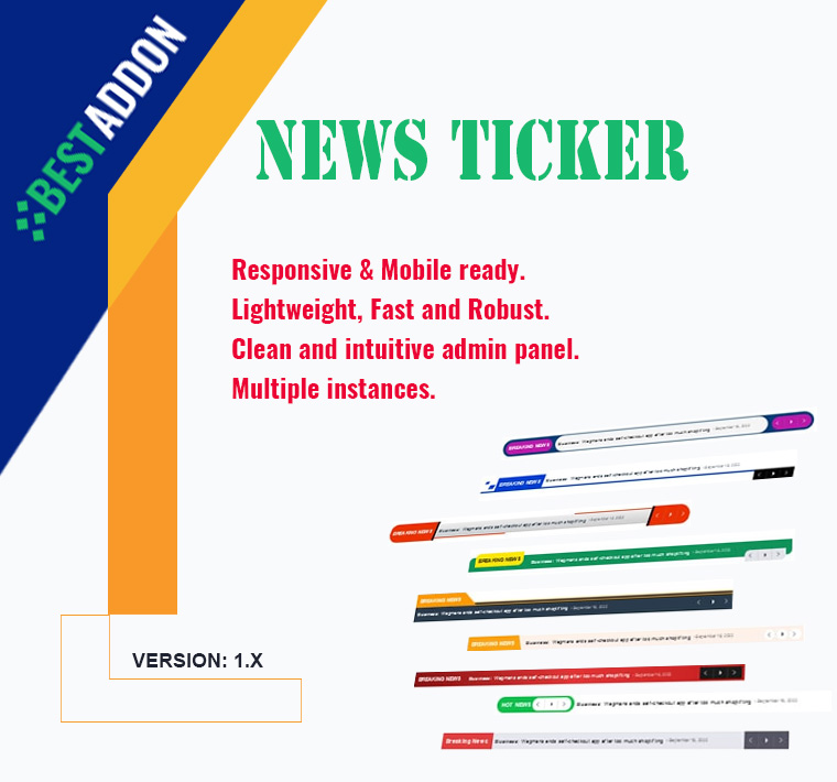 News Ticker - BestAddon.com